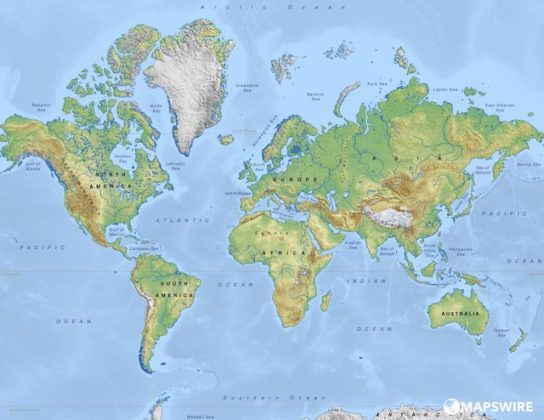 Here's the World's Most Accurate Map - AllinAllSpace